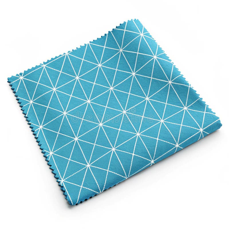Geometric Cleaning Cloth Square Shape Stock Illustration - Illustration ...