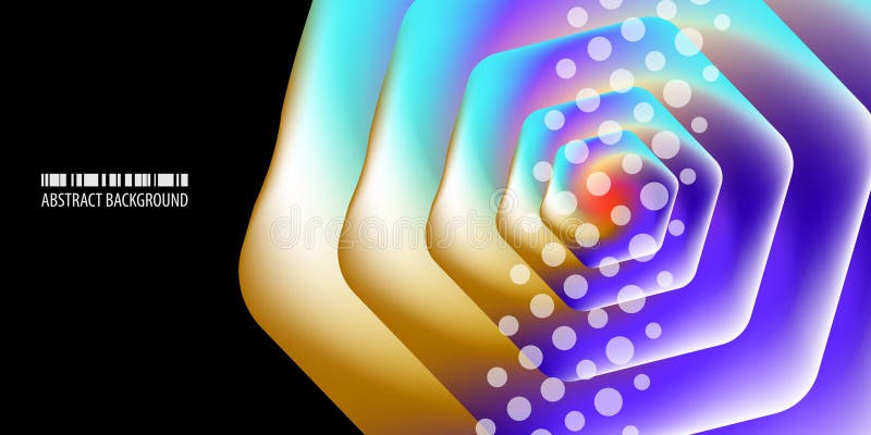 Geometric Colorful Abstract Blended Vector Background Stock Vector ...