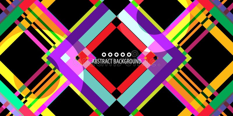 Geometric Colorful Abstract Background Graphics Template Stock Vector ...