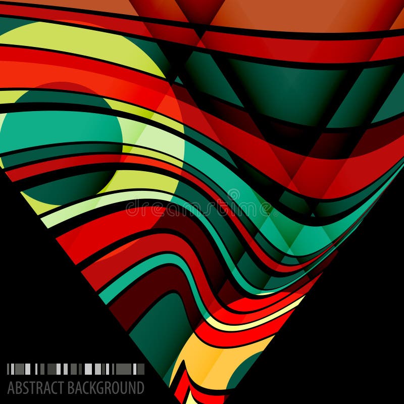 Geometric Colorful Bar Abstract Background Graphics Template Stock ...