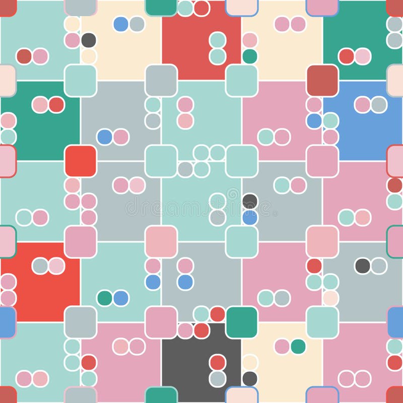 Geometric Colorful Pattern. Stock Illustration - Illustration of ...