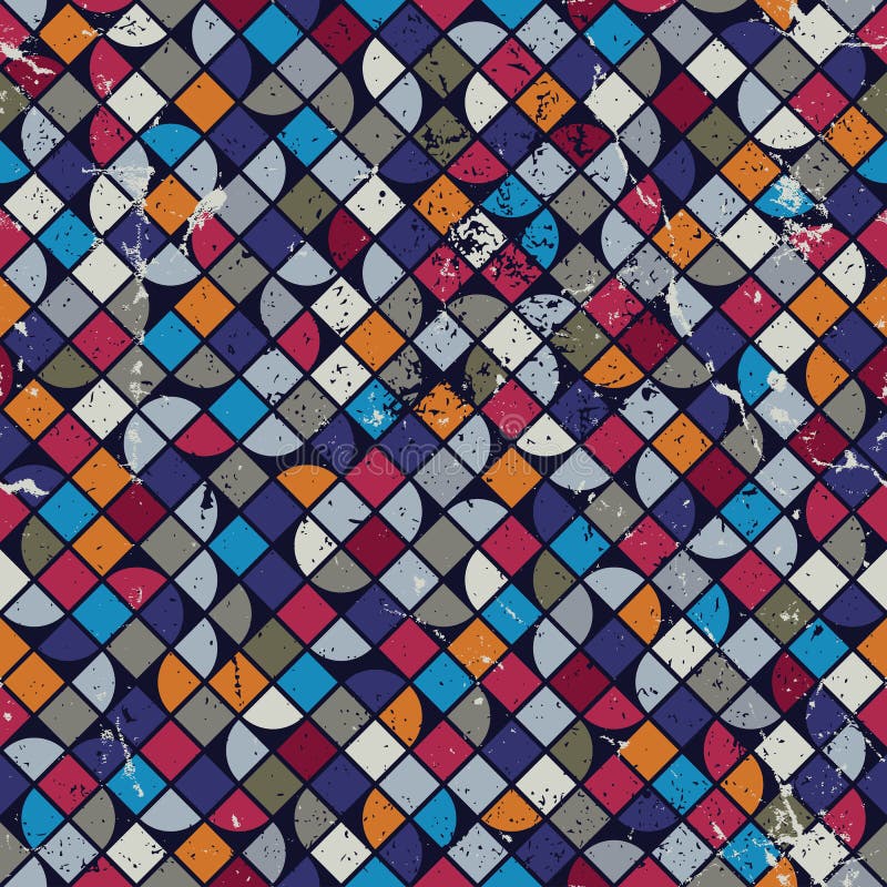 Maze seamless pattern. stock vector. Illustration of blue - 42238934