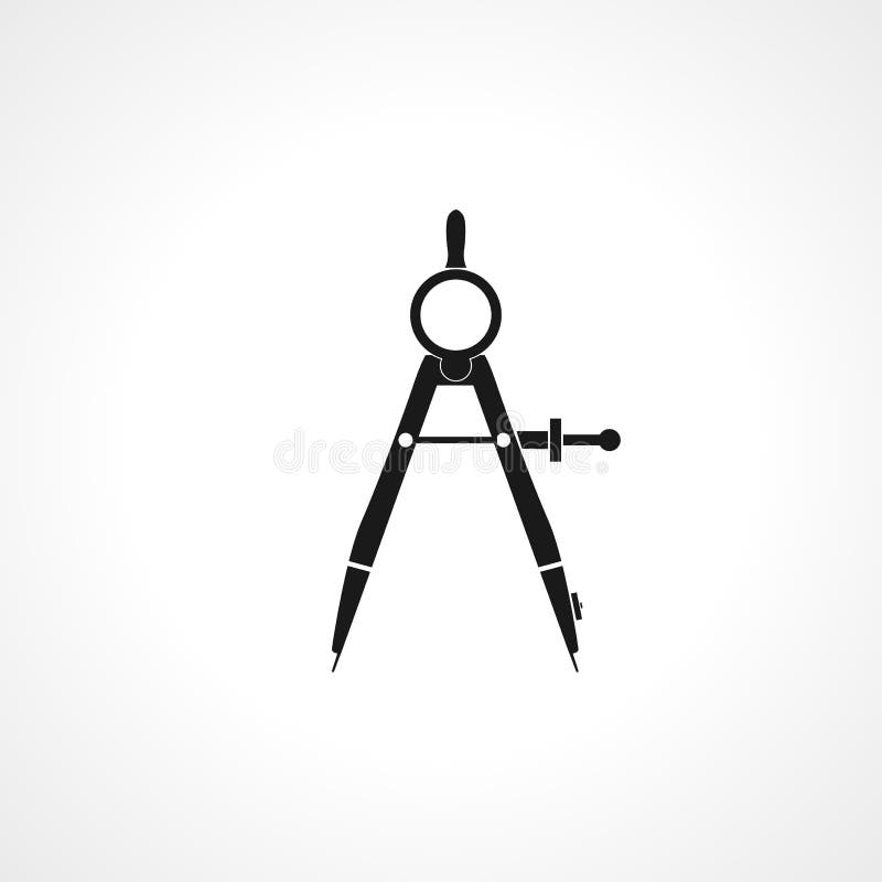 Geometric Compasses Icon. Geometric Compasses Vector Icon. Geometric ...