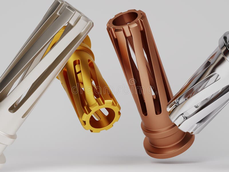 Geometric Composition of Different Objects, 3D Rendering Stock ...