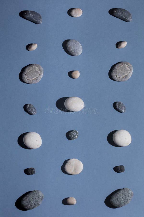Geometric Composition of Different Stones Stock Image - Image of round ...
