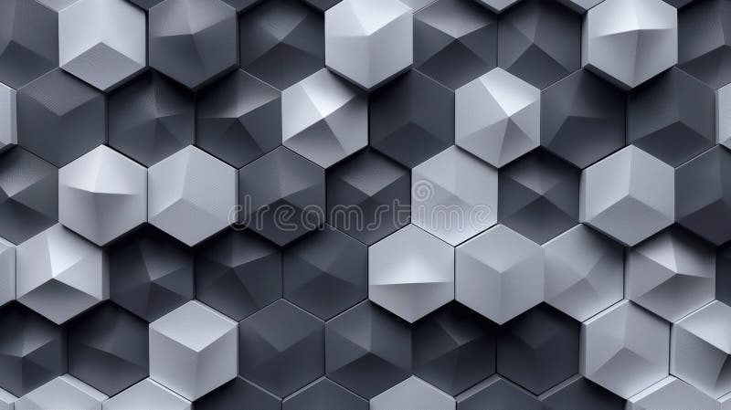 Geometric Composition Forming a Three-dimensional Surface with ...