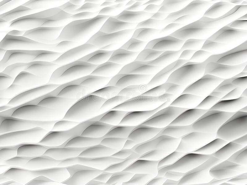 Geometric Composition Made of Curved Elements, 3d Illustration Stock ...