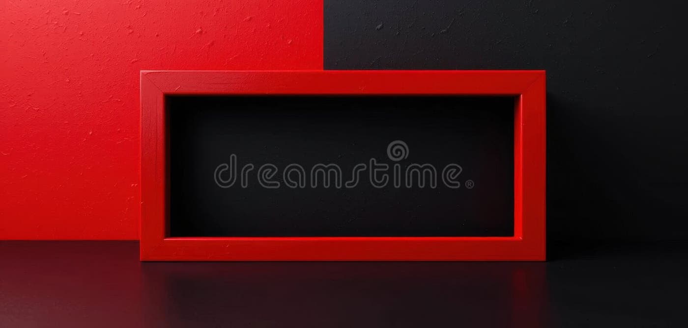 Scarlet Rectangular Frames Stock Illustrations – 2 Scarlet Rectangular ...