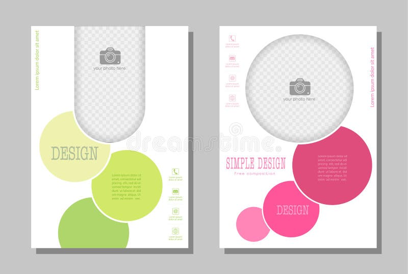 Geometric Composition. a Set of Templates for the Design of Banners ...