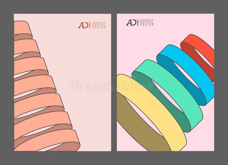 Geometric Composition. Template for Abstract Posters, Covers, and ...