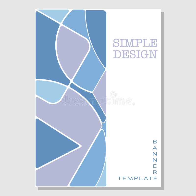 Geometric Composition. Template for the Design of Title Pages, Covers ...