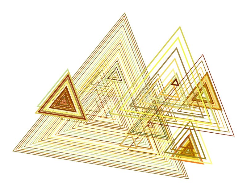 Geometric Conceptual Background Triangle Pattern for Design. Drawing ...