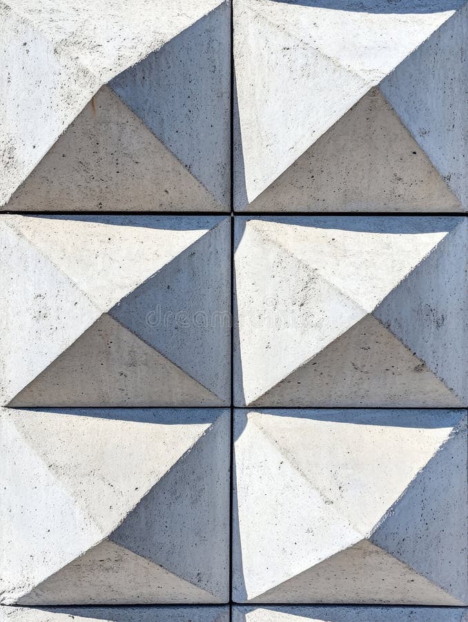 Geometric Concrete Wall Texture Closeup of a Textured Concrete Wall ...