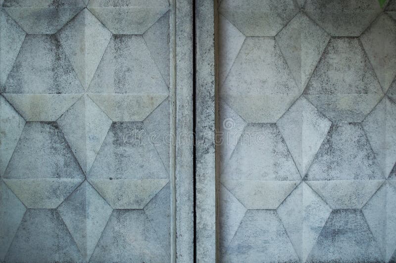 Geometric concrete wall stock photo. Image of wall, design - 80415524
