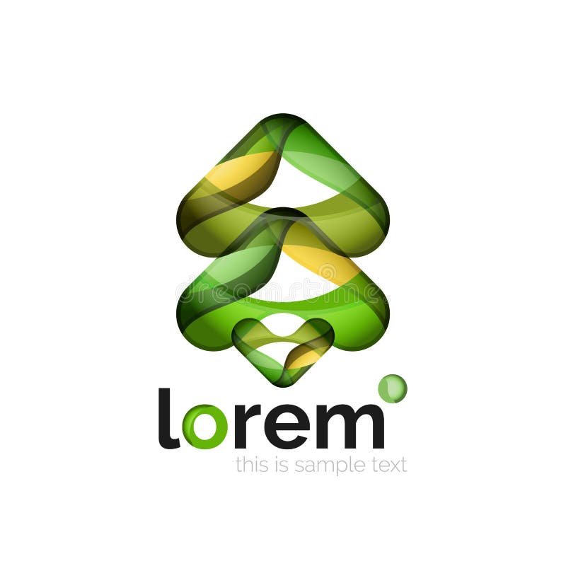 Geometric Convergence Vector Business Icon Stock Vector - Illustration ...