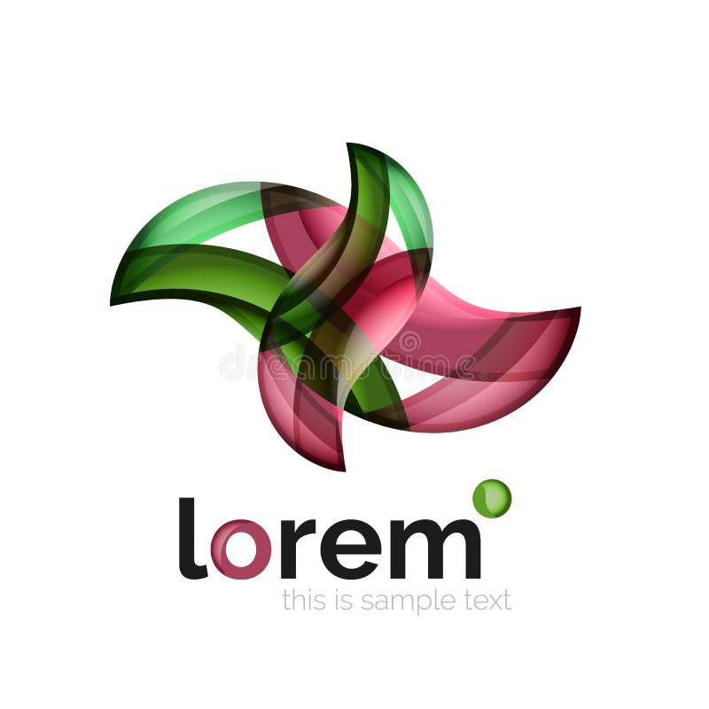 Geometric Convergence Vector Business Icon Stock Vector - Illustration ...