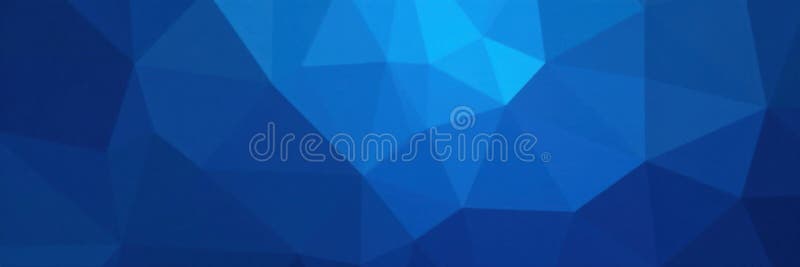 Geometric Cool Blue Polygon Pattern with Subtle Light Effects ...