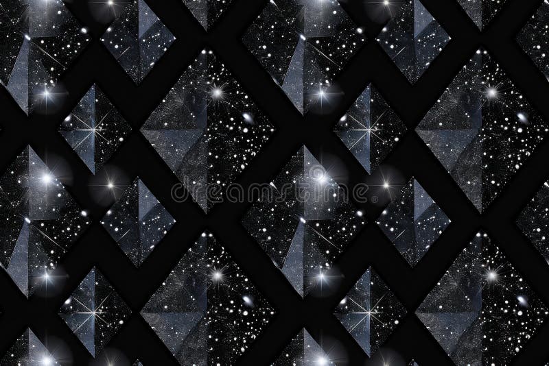 Geometric Cosmic Pattern stock illustration. Illustration of stellar ...
