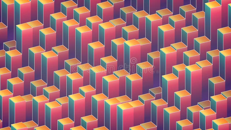 Geometric Covers Template for Motion Design. Loop Animation. 3d ...