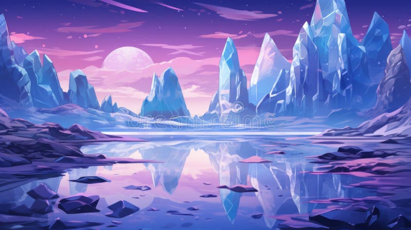 Geometric Crystal Formations with Sharp Edges and a Range of Reflective ...