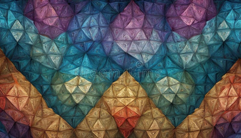 Geometric Crystal Pattern stock image. Image of symmetry - 314252411