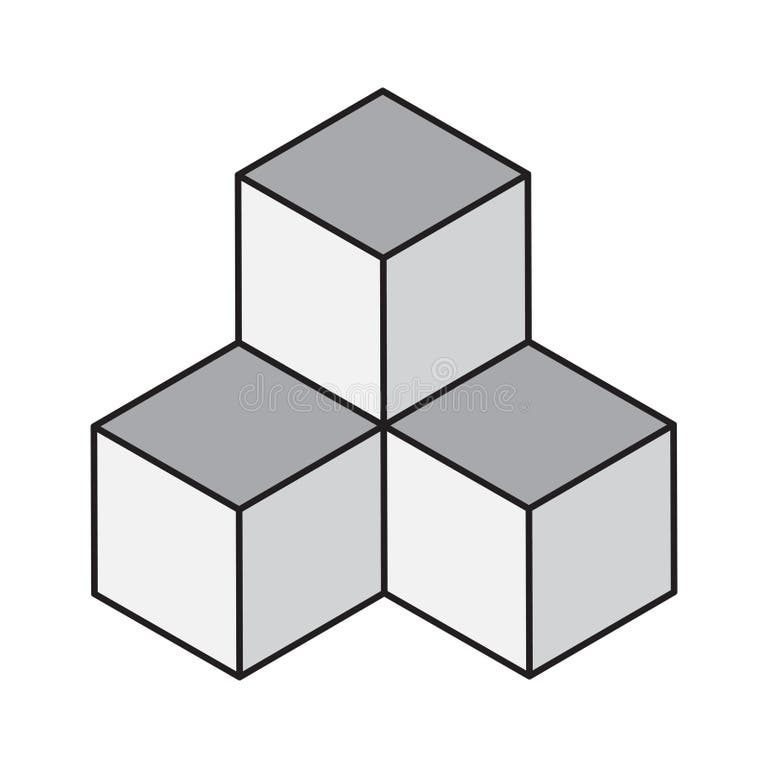 3d Cube Outline Stock Illustrations 10 471 3d Cube Outline Stock