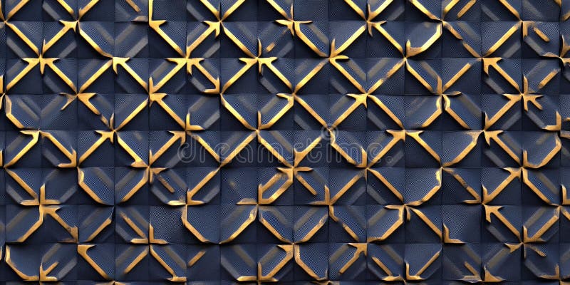 A Geometric 3D Background Showcasing a Pattern of Interwoven Hexagons ...