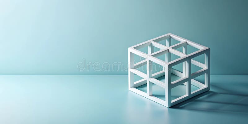 Geometric3dcube Stock Illustrations – 1 Geometric3dcube Stock ...