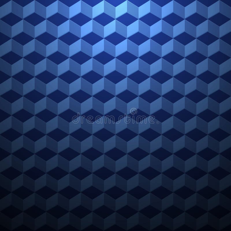 Geometric 3d cubes. stock illustration. Illustration of modern - 70206069