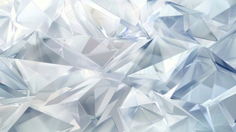 Geometric 3D Digital Art with Transparent Intersecting Triangles and ...