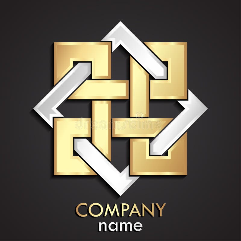Gold Square Logo