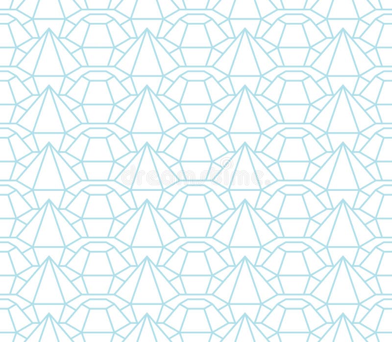 Geometric 3d Relief Outline Hexagon Grid Texture Pattern Stock Vector ...