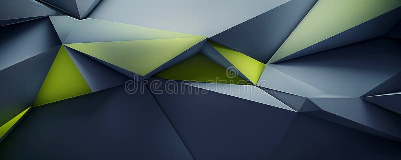 Geometric 3D Triangular Background. Abstract Three-dimensional ...