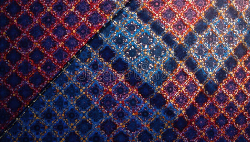 Geometric Damask, Repeating Diamond Shapes and Lines , Design Element ...