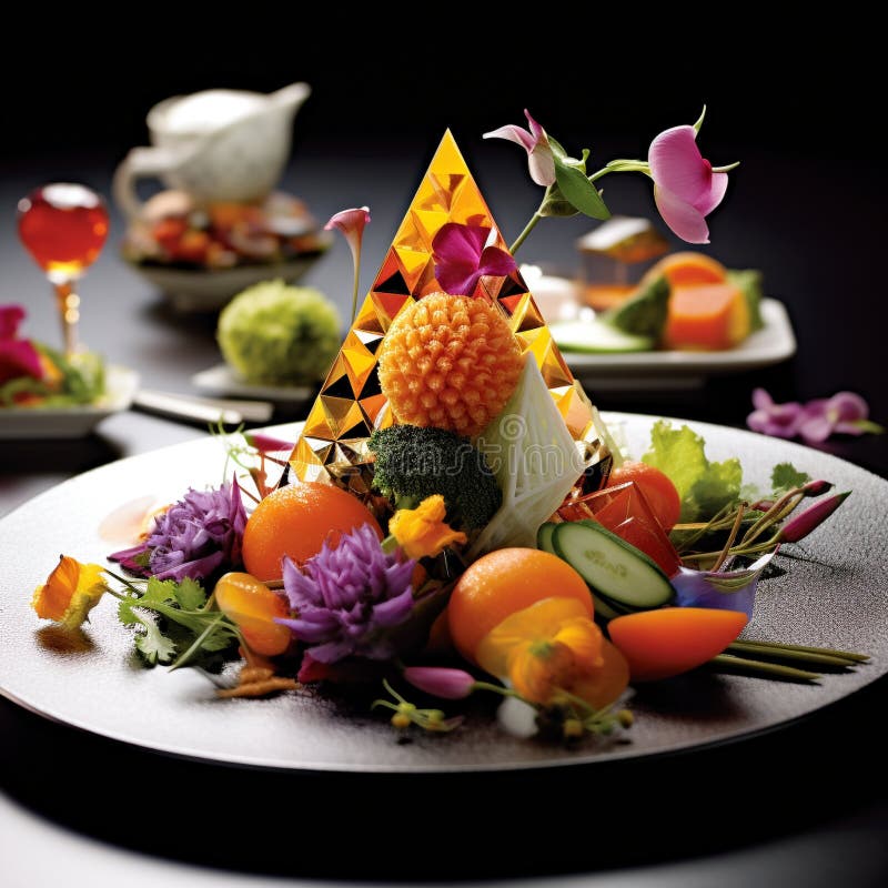 Geometric Delights: Unique Food Presentations in Geometric Patterns ...