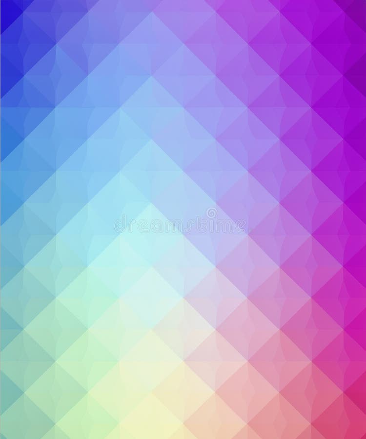 Geometric Design, Abstract Mosaic Background, Colorful Futuristic ...