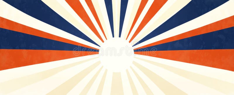 Geometric Design Featuring an Abstract Pattern with Radiating Colors ...