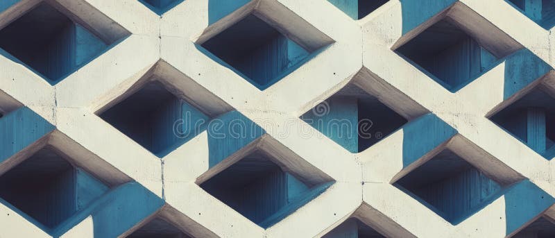 Geometric Design Featuring Interlocking Squares in Modern Minimalist ...