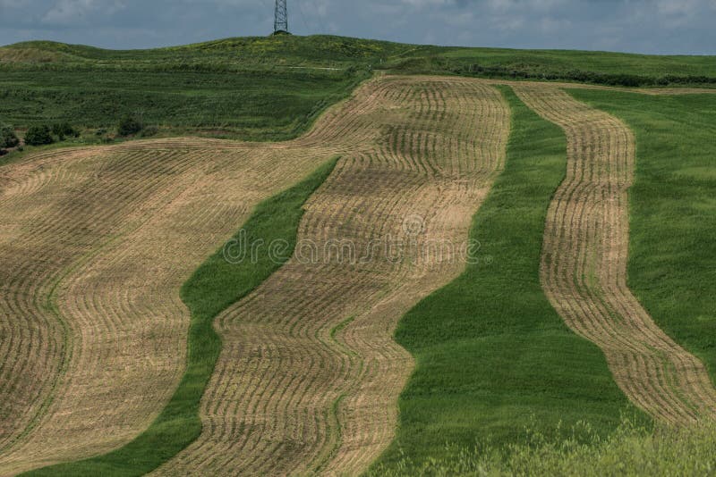 Geometric Design in Field stock image. Image of farmland - 31307895