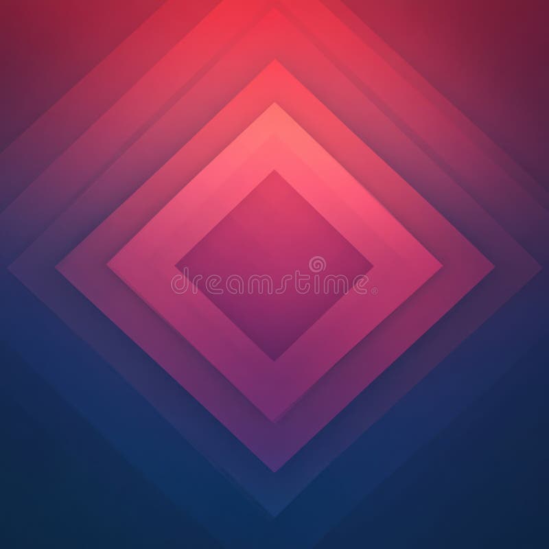 Geometric Design with Overlapping Diamond Shapes in Gradient Tones ...