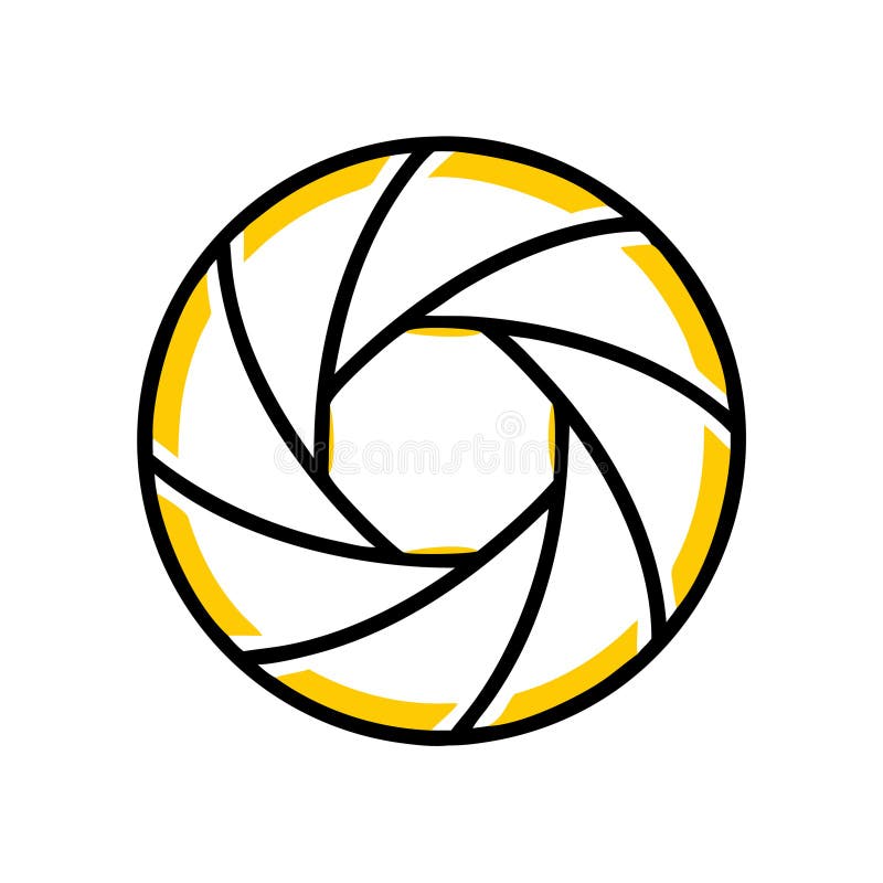 A Geometric Design Resembling a Camera Aperture Features Intersecting ...