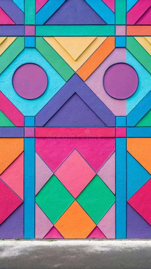 Bold Geometric Aesthetic Background for Modern and Stylish Designs ...