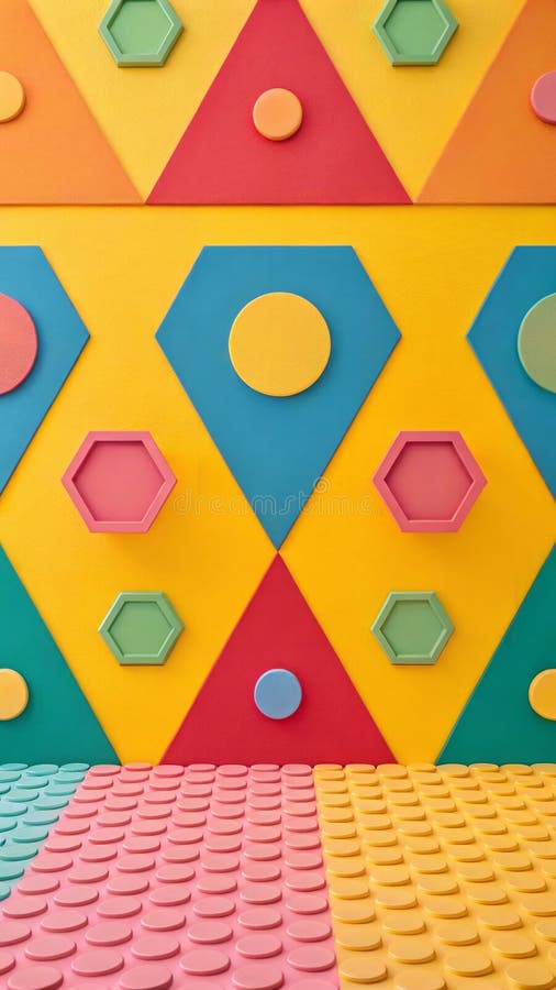 Bold Geometric Aesthetic Background for Modern and Stylish Designs ...