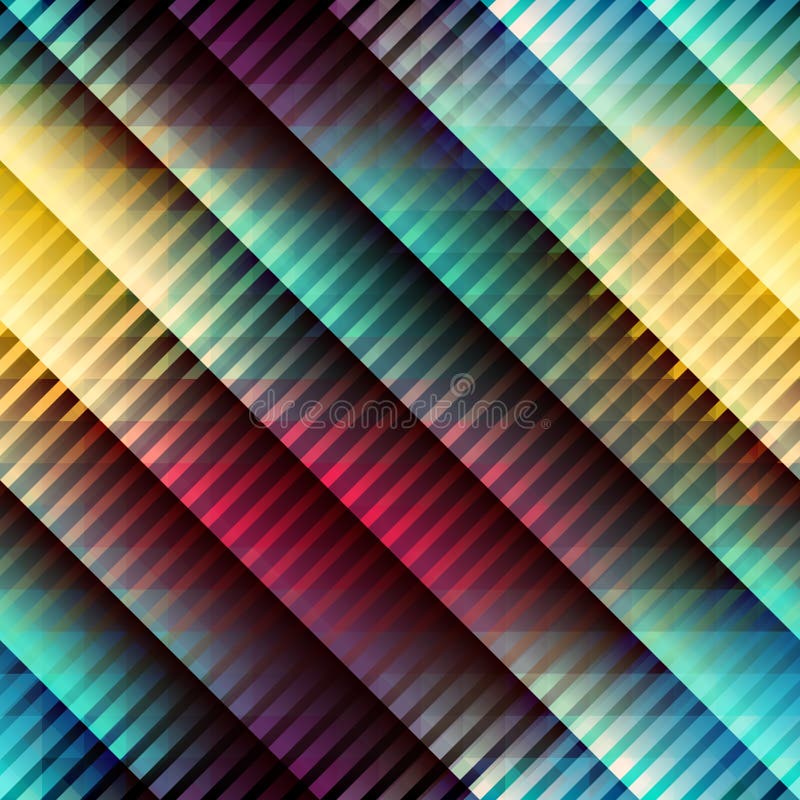 Geometric Diagonal Pattern with Strikes Stock Vector - Illustration of ...