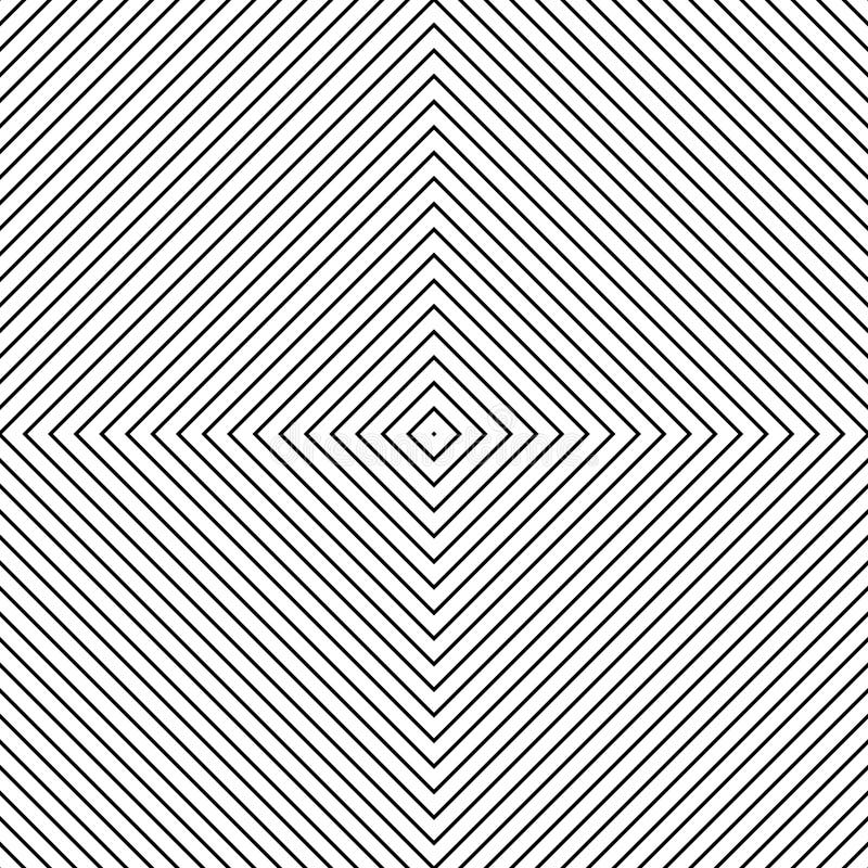 Black Square Lines Fabric Pattern on White Background Vector. Stock ...