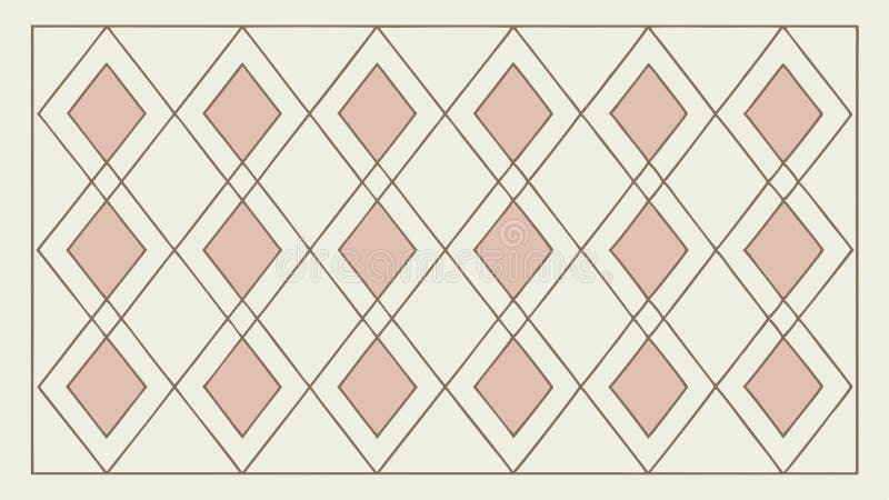 Geometric Diamond Grid Pattern Design, Vector Design Generative AI Stock Vector - Illustration ...