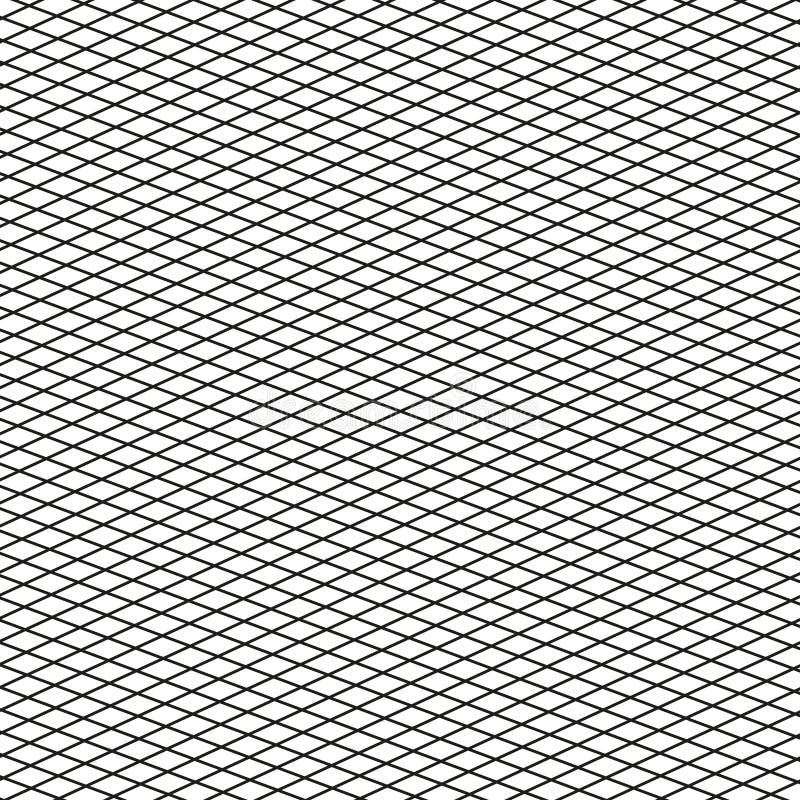 Geometric Diamond Pattern. Black Intersecting Lines. Repetitive Grid ...