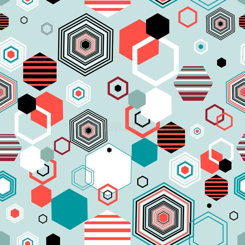 Geometric diamond pattern stock illustration. Illustration of element ...