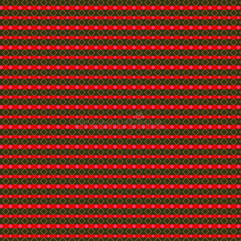 Geometric Diamond Squares Pattern. Tiled Stock Illustration ...