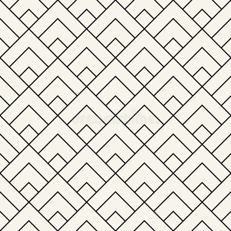 Geometric Diamond Tile Minimal Graphic Vector Pattern Stock Vector ...